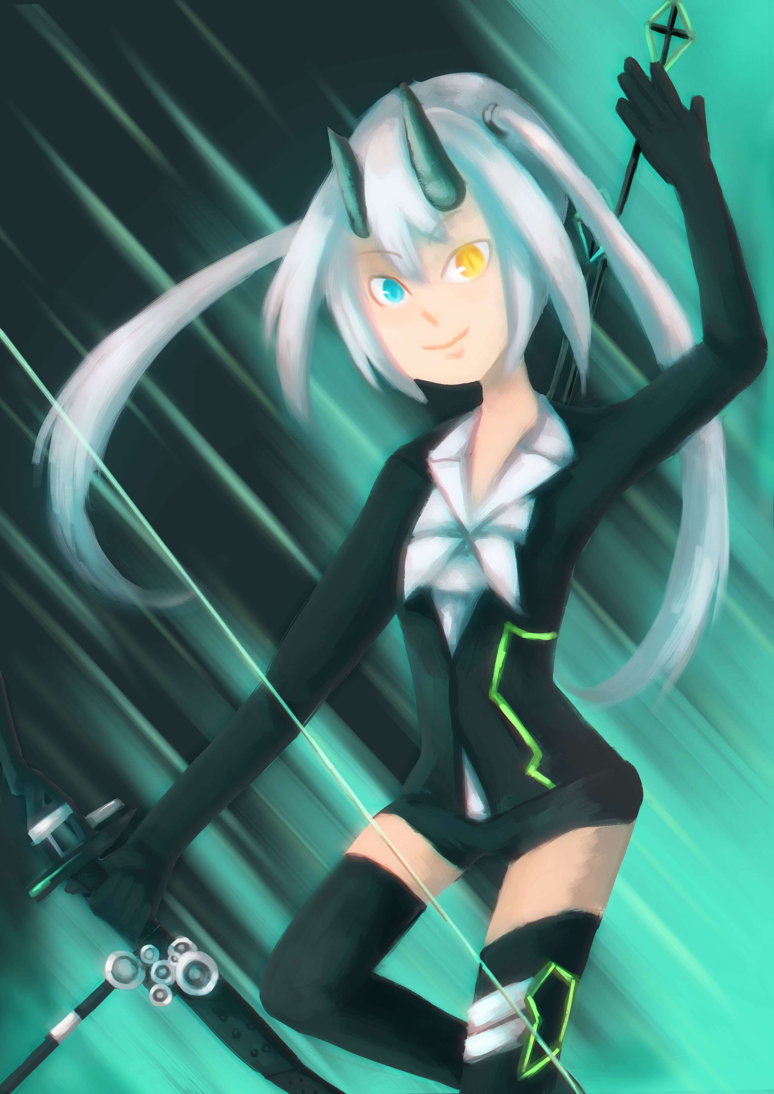 PSO2 Fanart Dewman - ภาพวาด